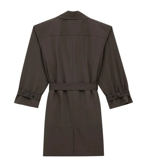 Saint Laurent Midi Trench Coat