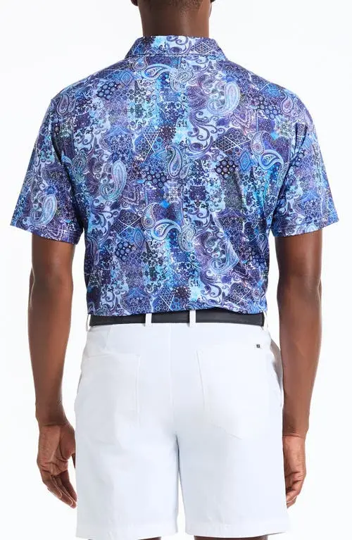 Robert Graham Brettman Short Sleeve Performance Polo