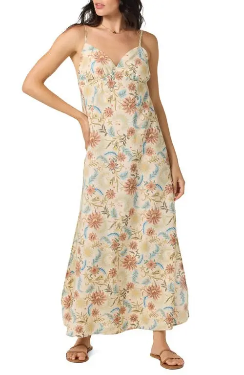 O'Neill Althea Lunar Print Sleeveless Maxi Dress
