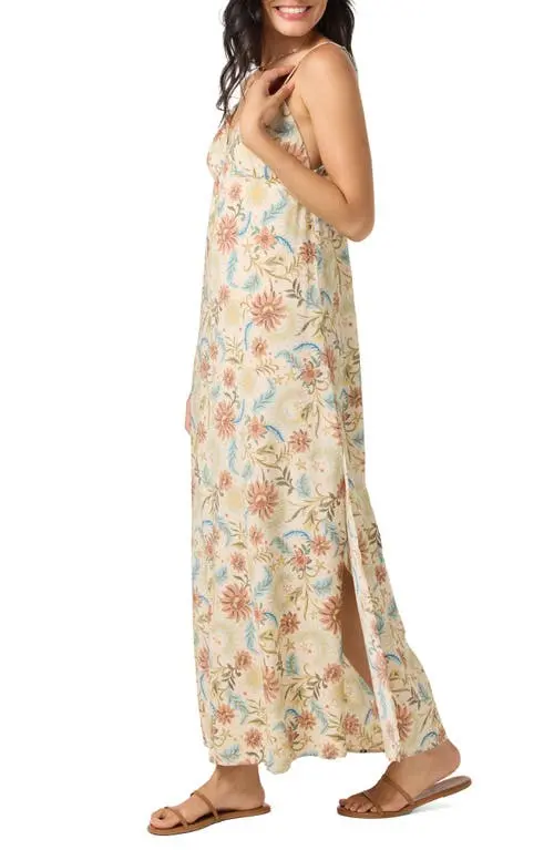 O'Neill Althea Lunar Print Sleeveless Maxi Dress