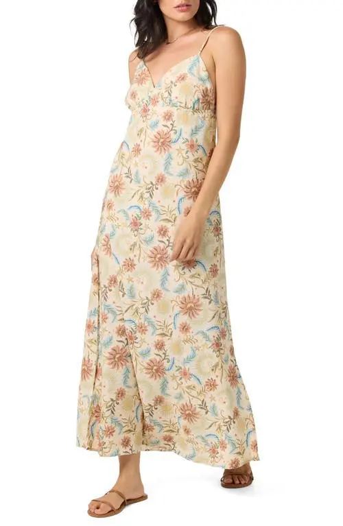 O'Neill Althea Lunar Print Sleeveless Maxi Dress
