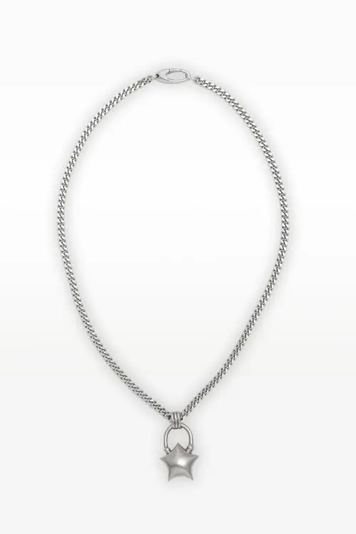 67JEWELRY Mini Puffed Star Necklace
