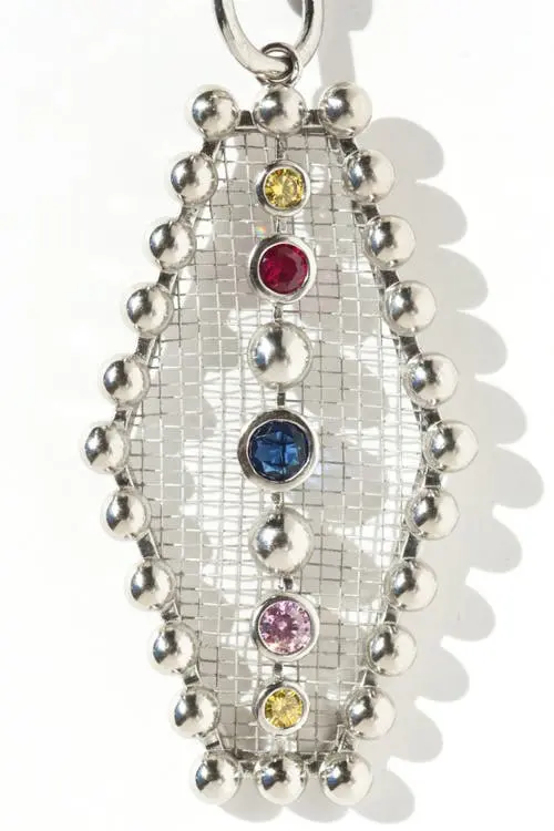 67JEWELRY Gemstone Keychain