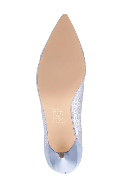 Nina Bence Pointed Toe Pumps - Icy Blue