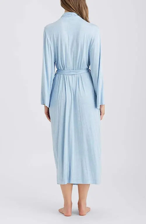 PAPINELLE Kate Stretch Modal Maxi Robe - Winter Blue
