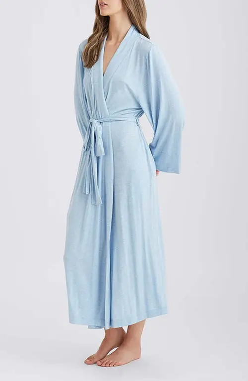 PAPINELLE Kate Stretch Modal Maxi Robe - Winter Blue