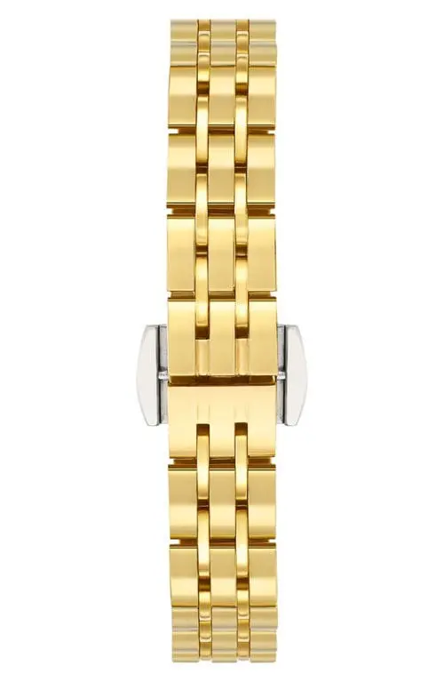 ST. MORAN 18k Plate Bracelet Watch