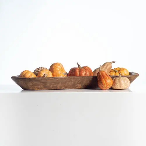 DARBY CREEK TRADING Weathered Harvest Thanksgiving Mixed Pumpkin & Gourd Set Of 9 - Orange