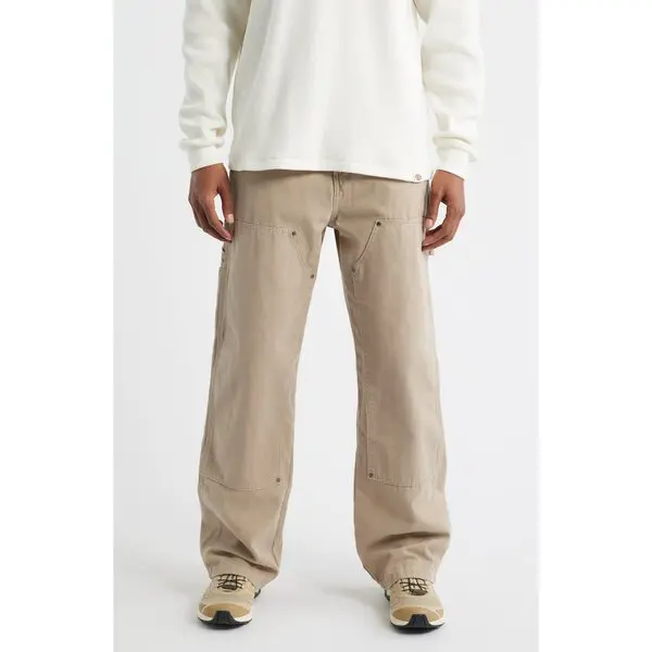 Dickies Double Knee Cotton Canvas Carpenter Pants - Desert Sand