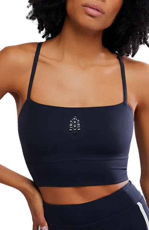 Free People Never Better Longline Sports Bra