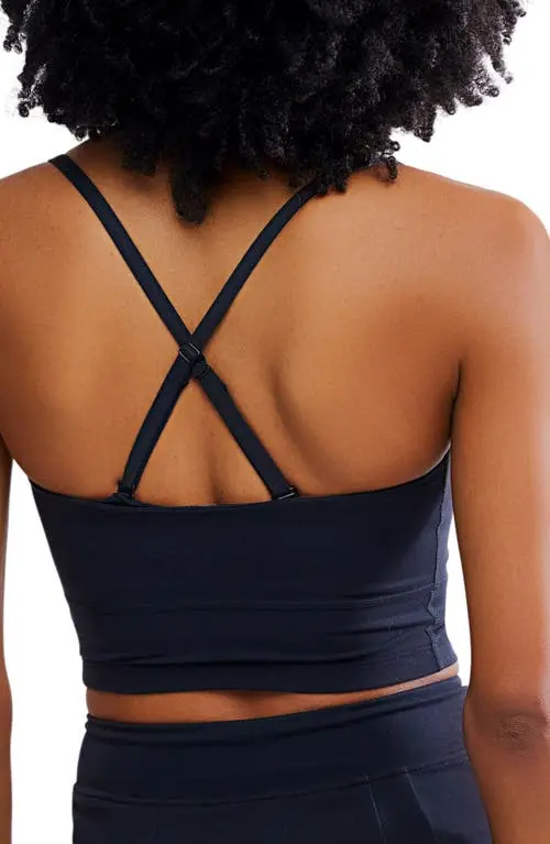Free People Never Better Longline Sports Bra