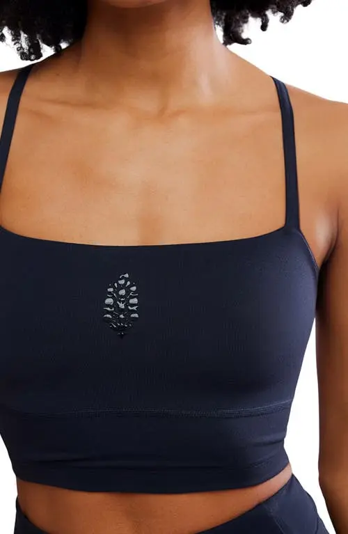 Free People Never Better Longline Sports Bra
