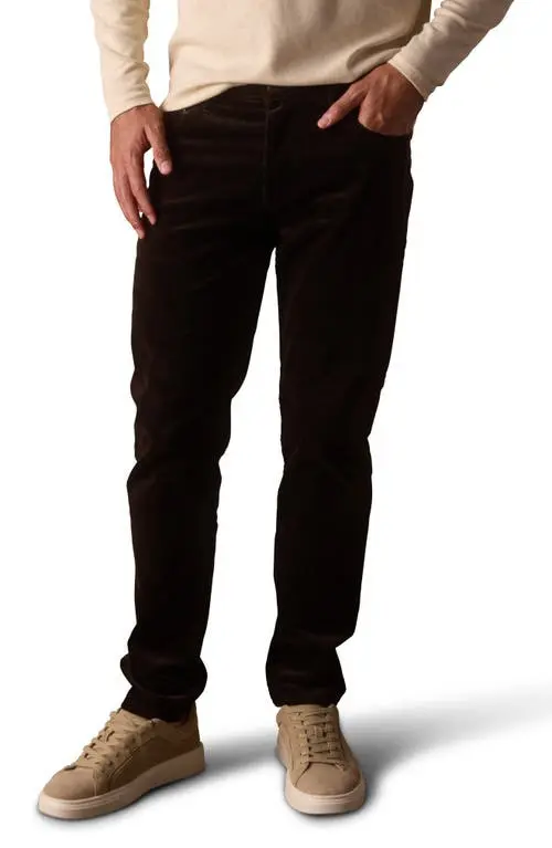 THE NORMAL BRAND Stretch Corduroy Five Pocket Pants - Dark Brown