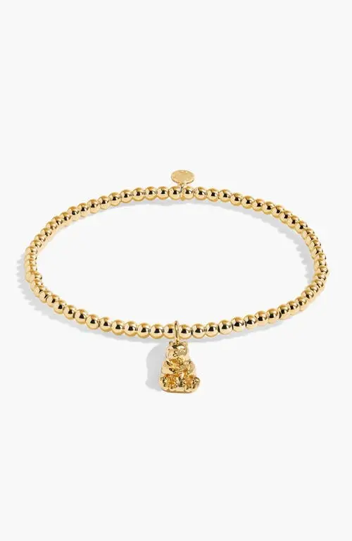 A LITTLES & CO Charm Bracelet - Metallic Gold