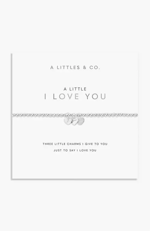 A LITTLES & CO Bracelet - Metallic Silver