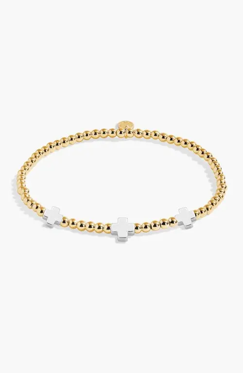 A LITTLES & CO Faith A Little 'faith, Hope, Courage' Charm Bracelet
