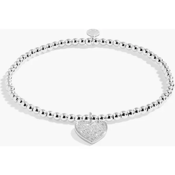 A LITTLES & CO Confetti Silver Plated Bracelet - Happy Birthday