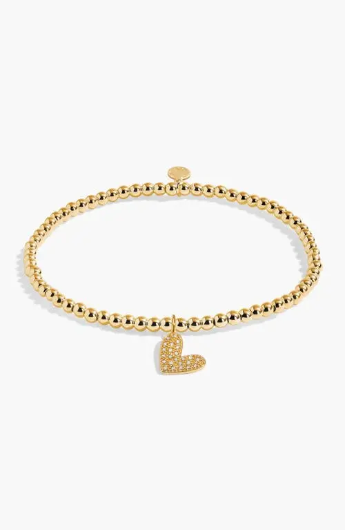 A LITTLES & CO Charm Bracelet - Metallic Gold