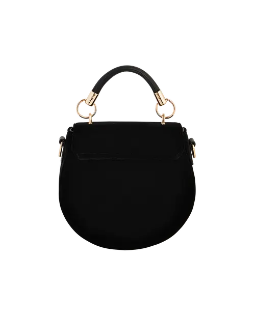 FABLE ENGLAND Fox And Owl Embroidered Saddle Bag - Black
