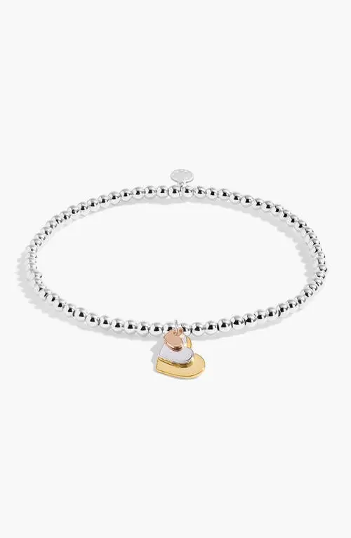 A LITTLES & CO Beaded Charm Bracelet
