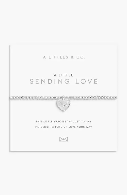 A LITTLES & CO A Little Silver Plated Bracelet - Metallic Silver