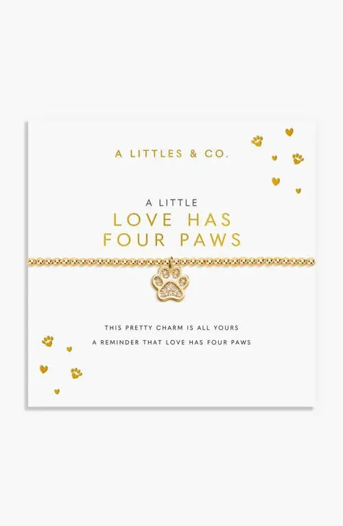 A LITTLES & CO A Little Charm Bracelet - Love Has Four Paws