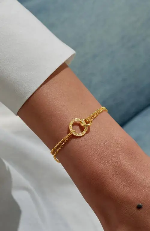 A LITTLES & CO Evermore Linked Circles Bracelet