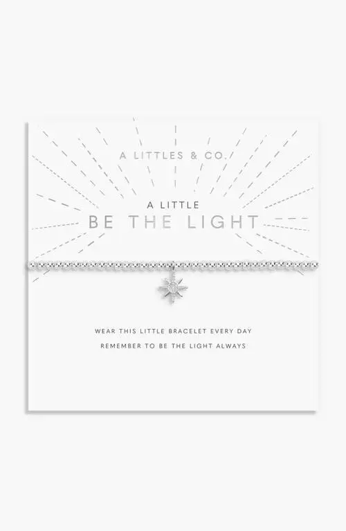 A LITTLES & CO A Little Silver Plated Bracelet - Metallic Silver
