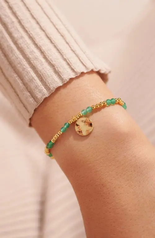 A LITTLES & CO Birthstone A Little Bracelet - August