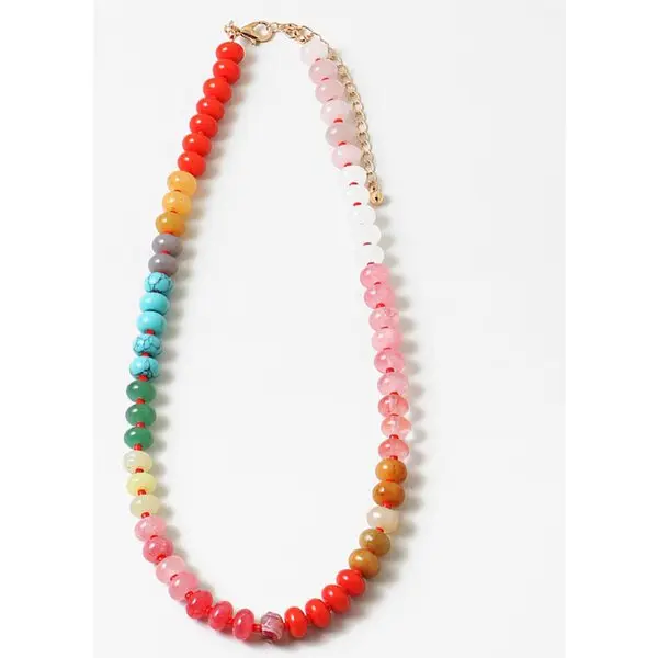 ERIN MCDERMOTT JEWELRY Maui Sunset Beaded Necklace - Multi