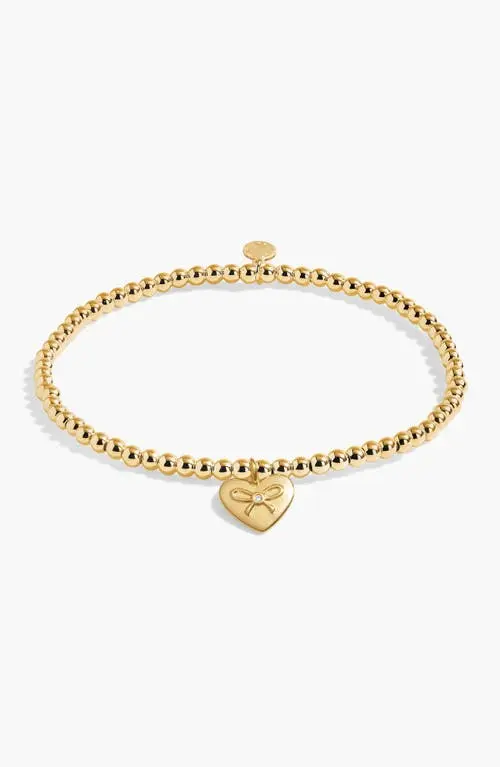 A LITTLES & CO Christmas Bracelet - Metallic Gold