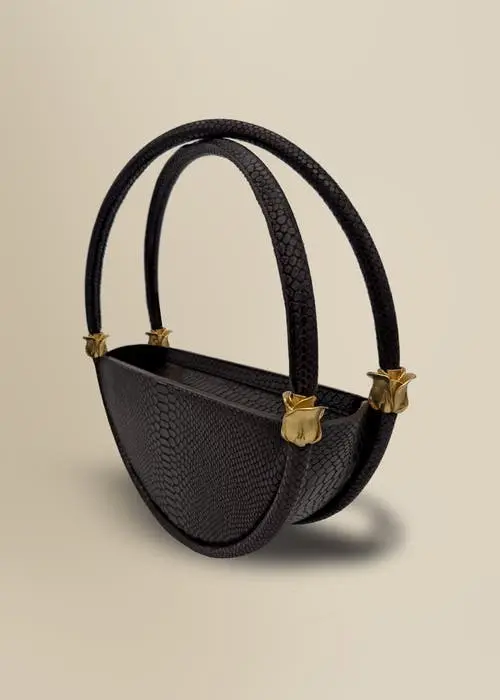 CONTESSA MILLS World Bag Grand Italian Leather Handbag