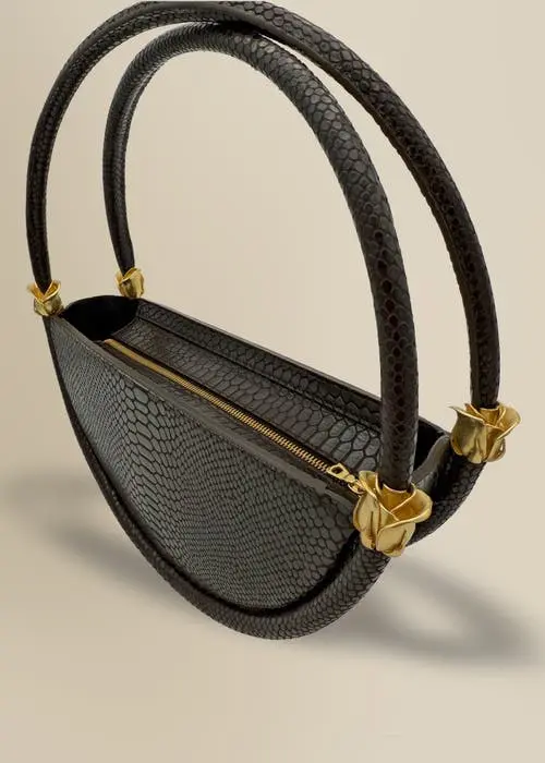 CONTESSA MILLS World Bag Grand Italian Leather Handbag