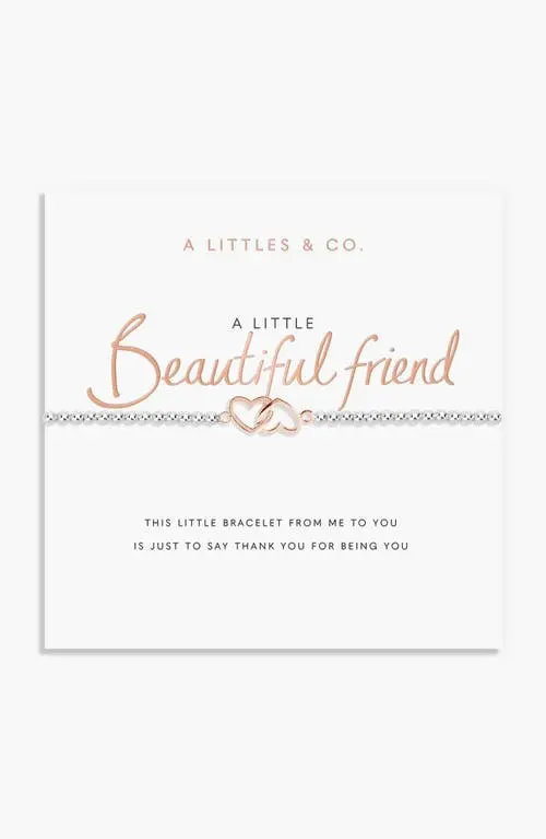 A LITTLES & CO Bracelet - Metallic Silver