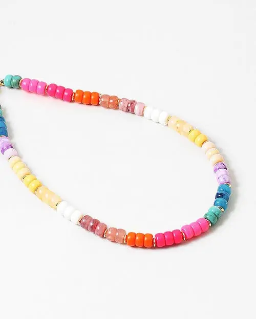 ERIN MCDERMOTT JEWELRY Resin Beaded Necklace
