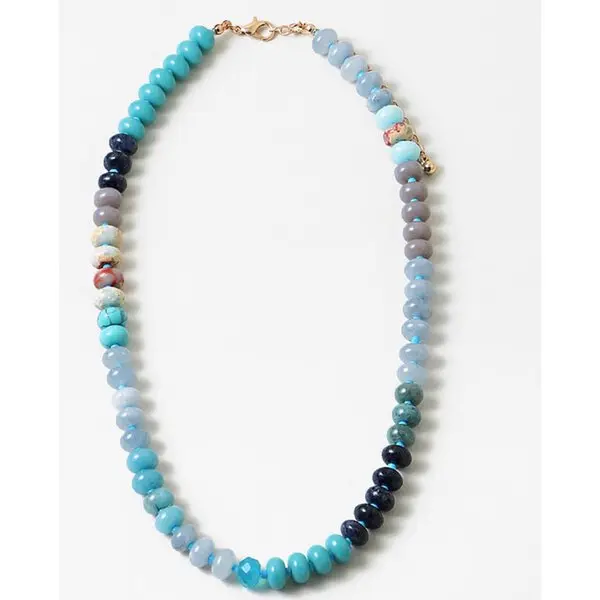 ERIN MCDERMOTT JEWELRY Gemstone Necklace - Blue