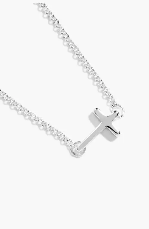 A LITTLES & CO A Little Necklace - Metallic Silver