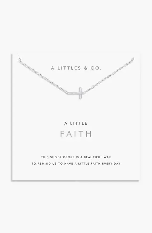 A LITTLES & CO A Little Necklace - Silver