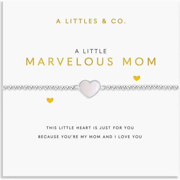 A LITTLES & CO Silver Plated Bracelet - Metallic Silver