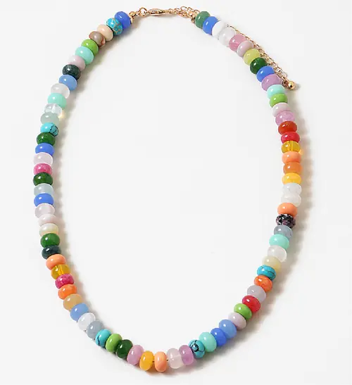 ERIN MCDERMOTT JEWELRY Gemstone Necklace - Multi