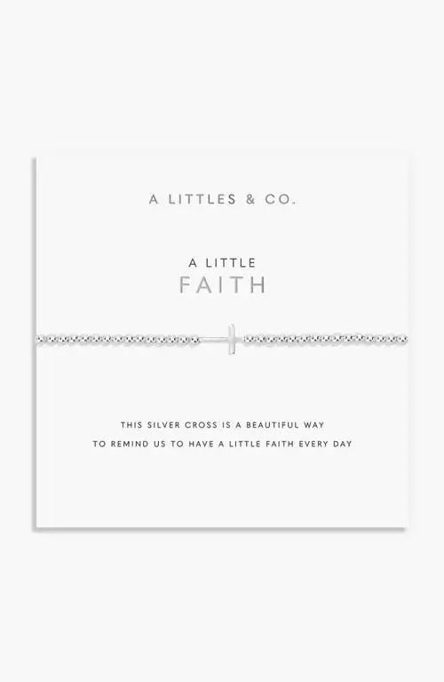 A LITTLES & CO Bracelet - Metallic Silver