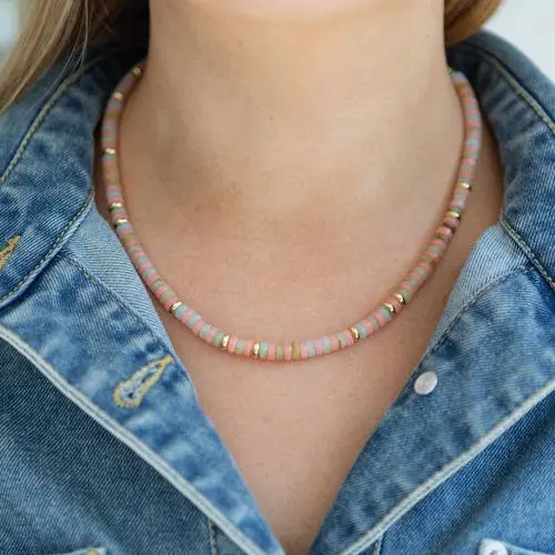ERIN MCDERMOTT JEWELRY Candy Tart Necklace - Multi