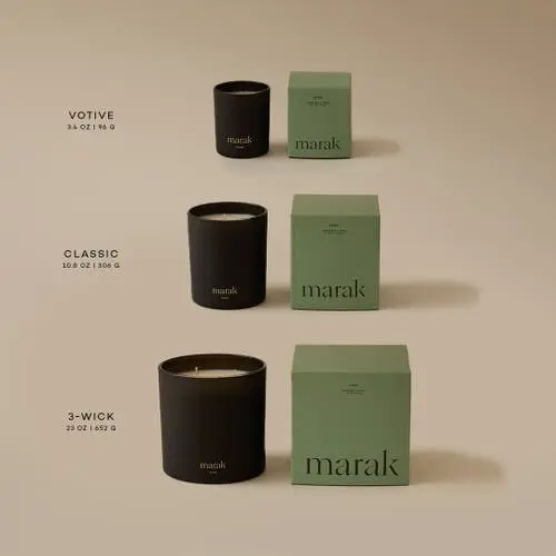 MARAK Sagecannabis & Sage3-wick 23 Oz / 652 G - Standard Packaging