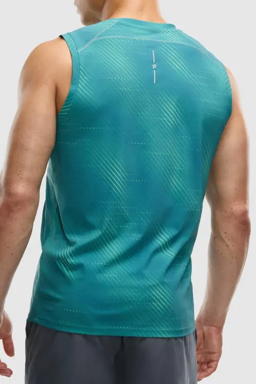 PELOTON Interlock Run Singlet - Twinkling Rays