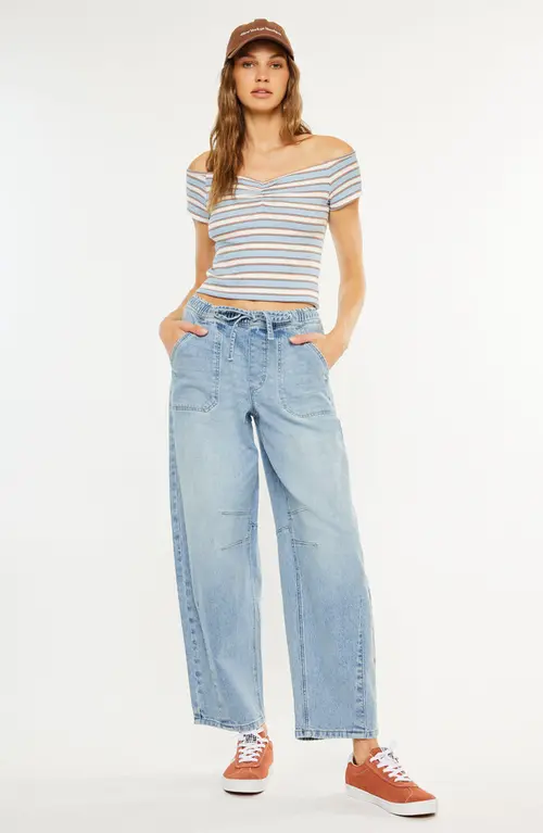 KANCAN Starlet Ultra High Rise Horseshoe Jeans