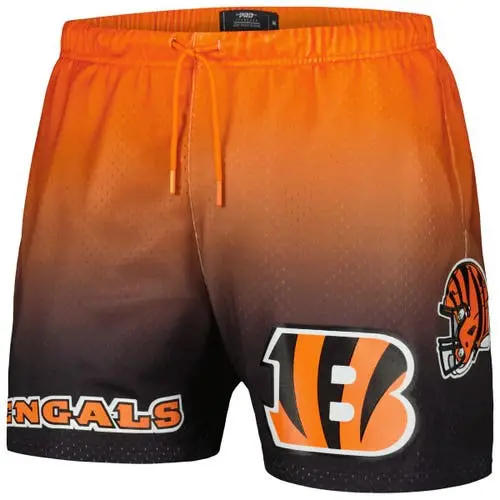 PRO STANDARD Orange Cincinnati Bengals Ombre Mesh Shorts