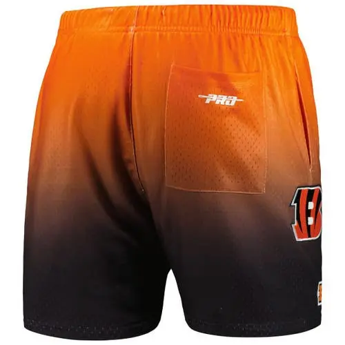 PRO STANDARD Orange Cincinnati Bengals Ombre Mesh Shorts