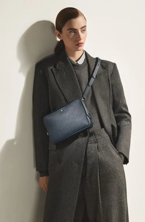 Montblanc Sartorial Leather Crossbody Bag