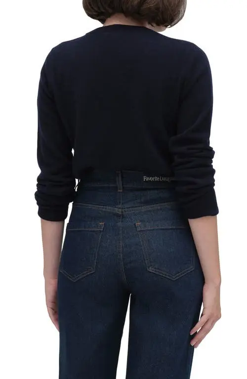 FAVORITE DAUGHTER Cashmere Crewneck Sweater