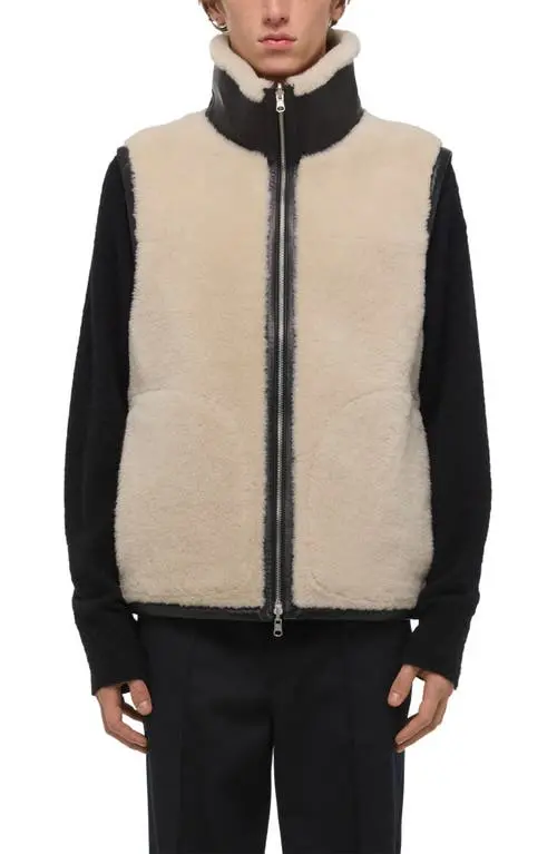 Helmut Lang Reversible Shearling Vest